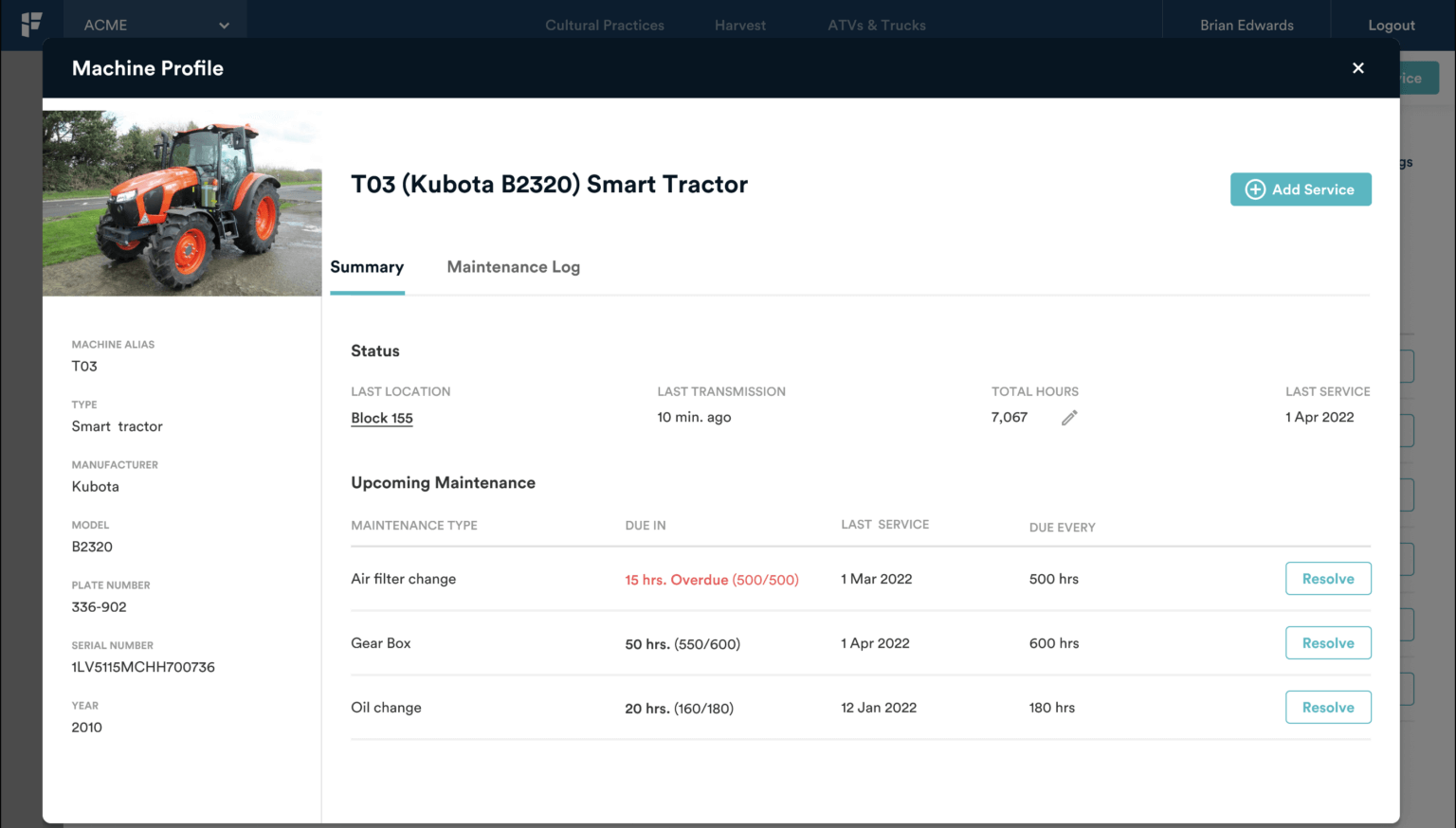 New Fleet Maintenance Module automates engine hour tracking and service ...